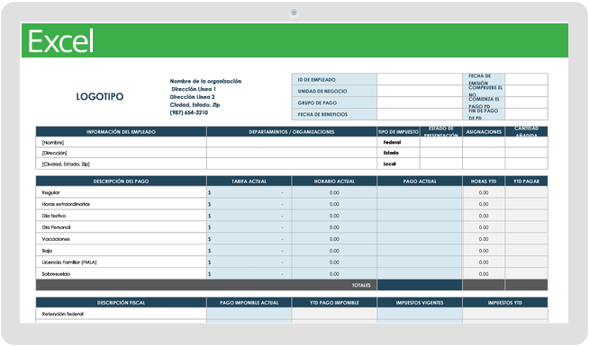 Plantillas gratuitas de talón de pago | | Smartsheet