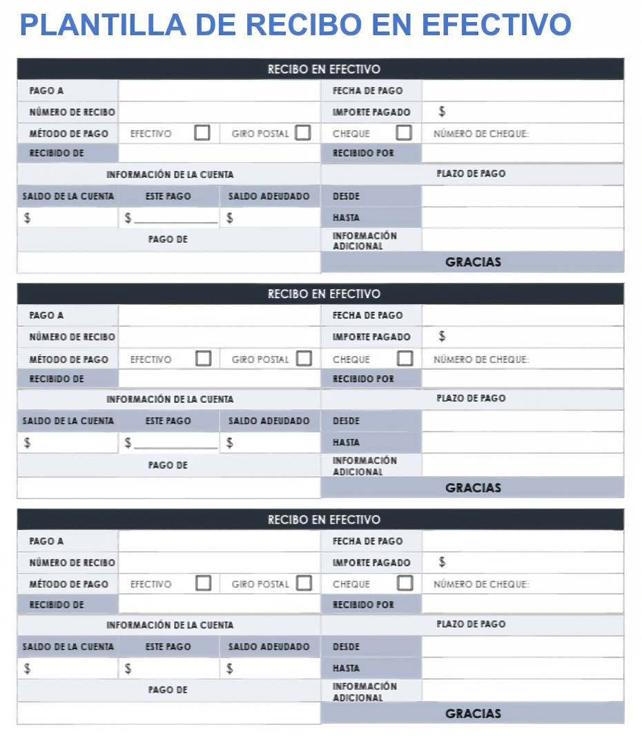 Descargue las plantillas gratuitas de recibo en PDF | Smartsheet