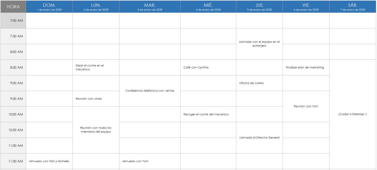 Cómo crear un cronograma en Excel | Smartsheet