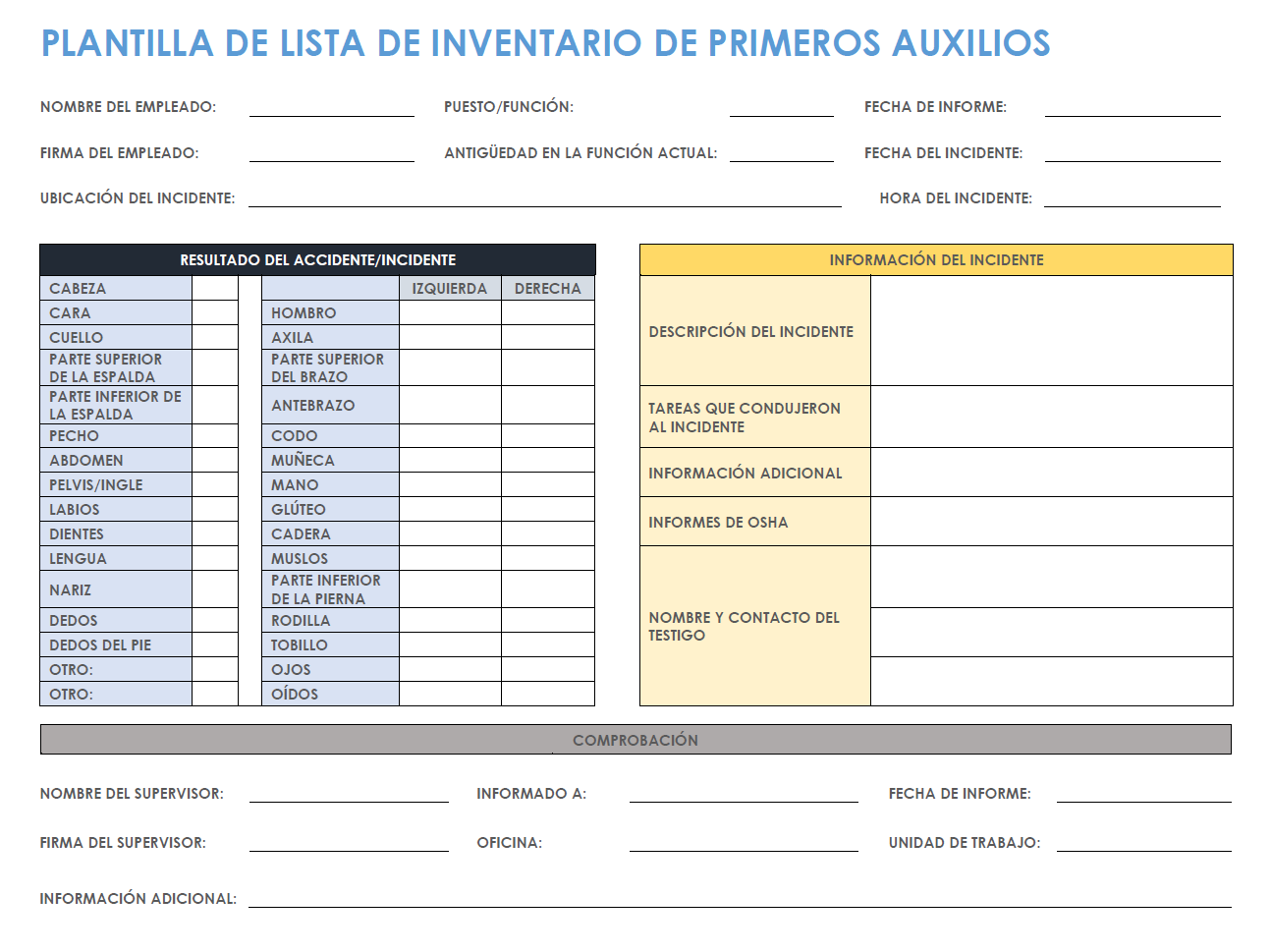 Plantillas gratuitas de listas de inventario | Smartsheet