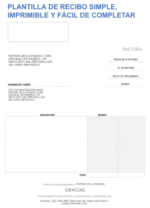 Descargue las plantillas gratuitas de recibo en PDF | Smartsheet