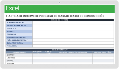 Plantillas gratuitas de informe de progreso diario | Smartsheet