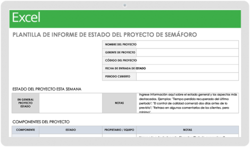 Plantillas gratuitas de informe de proyectos | Smartsheet