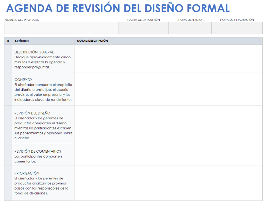 Aspectos esenciales del proceso de revisión del diseño | Smartsheet