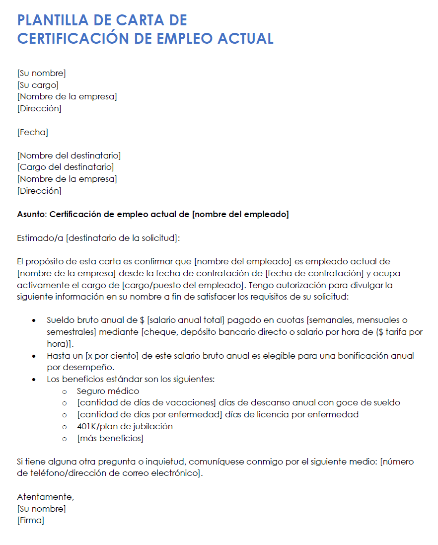 Plantillas gratuitas de certificación laboral | Smartsheet