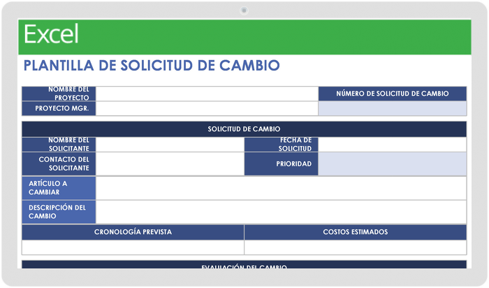 Plantillas gratuitas de gestión de cambios | Smartsheet