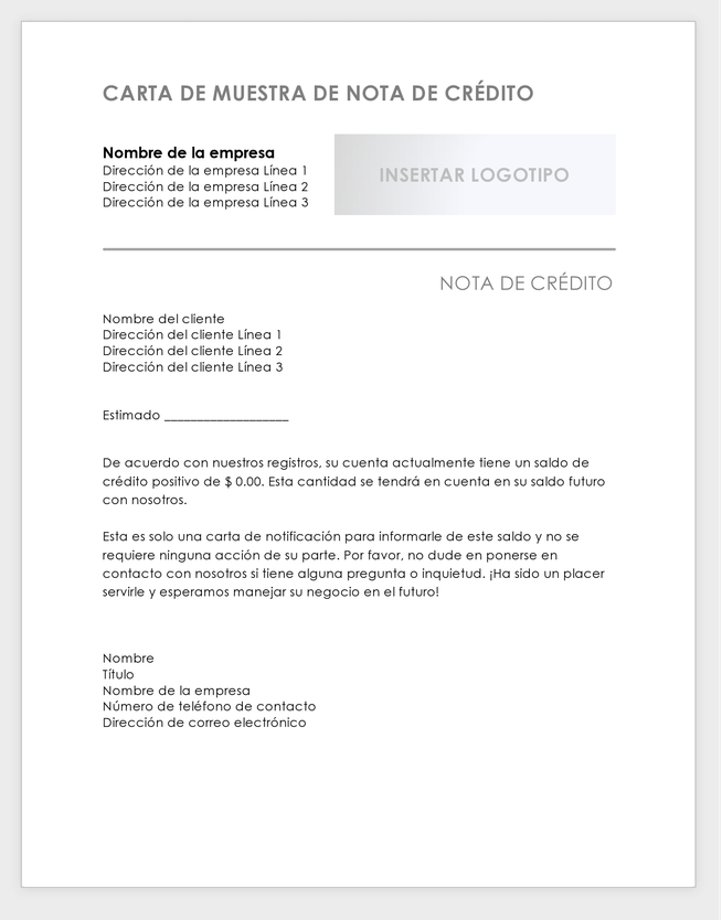 Plantillas gratuitas de notas de crédito y débito| Smartsheet