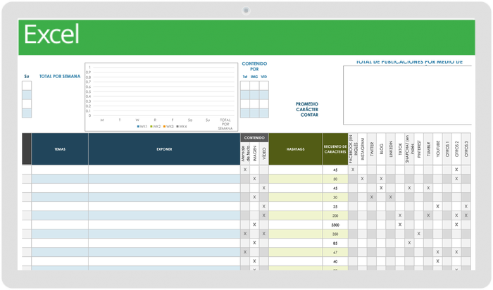 Plantillas gratuitas de plan de marketing en redes sociales | Smartsheet