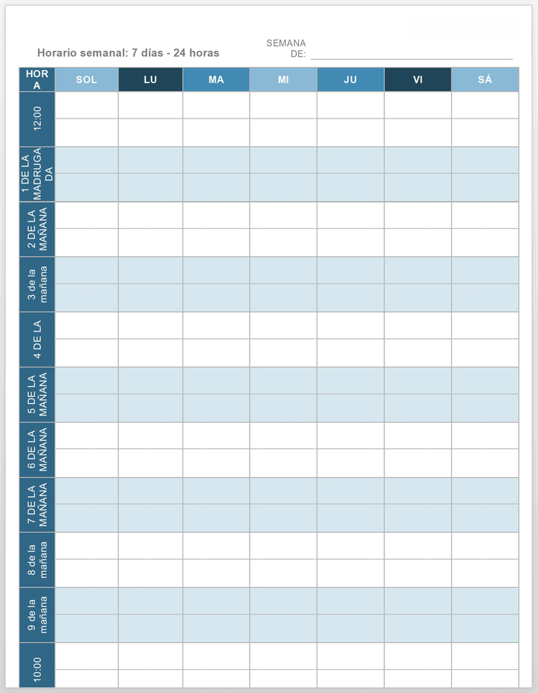 Plantillas gratuitas de calendario en blanco - Smartsheet